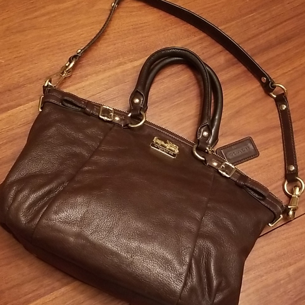 Coach Madison Bown Leather Purse! Gorgeous! - Gem
